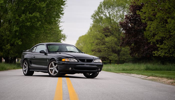 Adam's Black '95 Cobra Mustang
