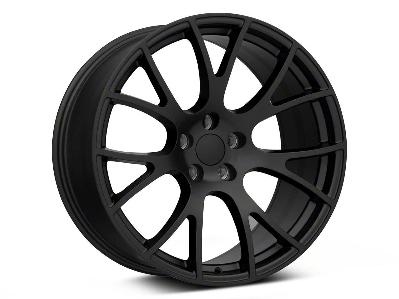 Charger PR161 Matte Black Wheel; Rear Only; 20x10.5; 25mm Offset (06-10 ...
