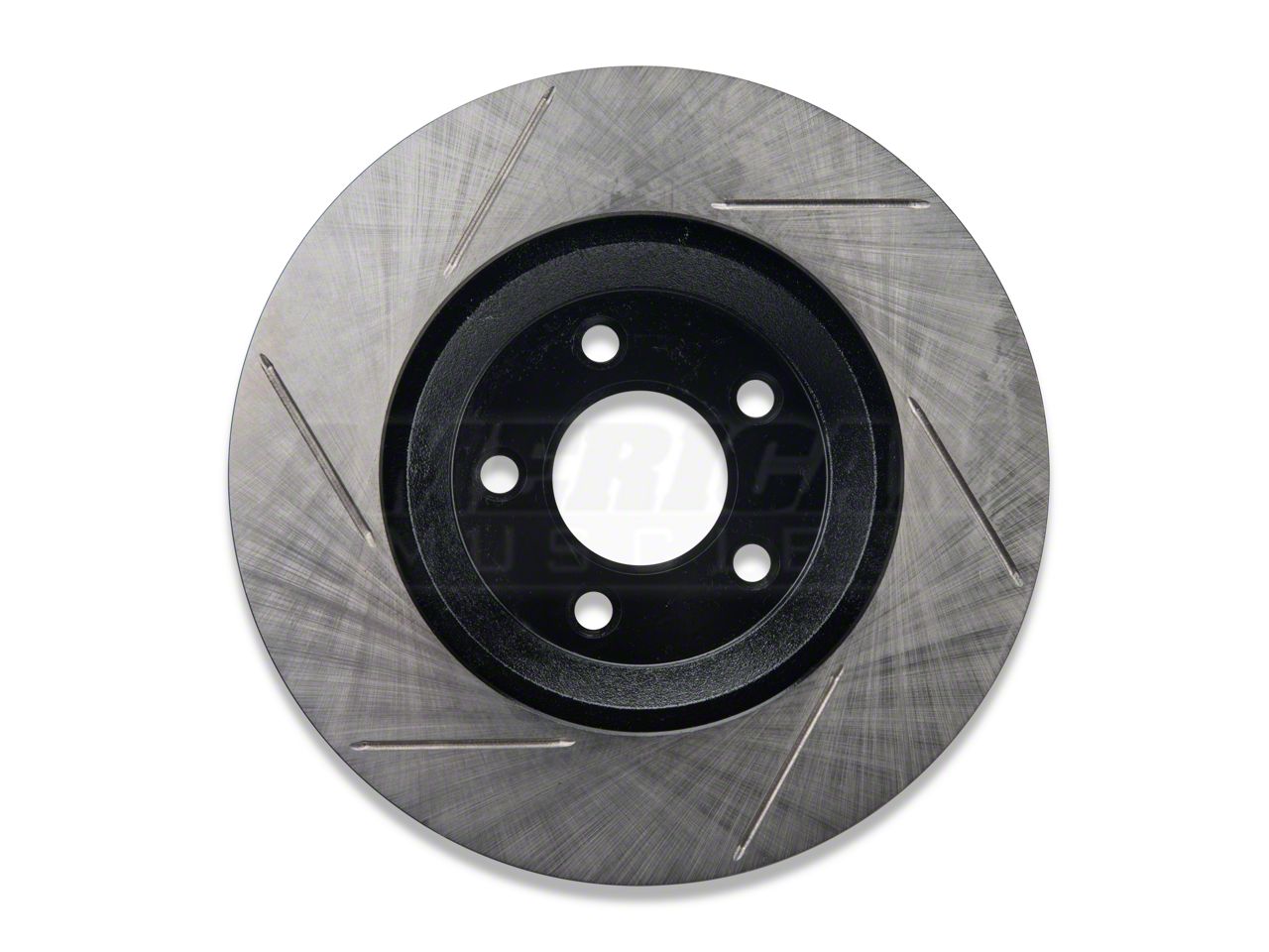 StopTech Mustang Sport Slotted Rotors; Front Pair 126.61086SR (05-10 ...