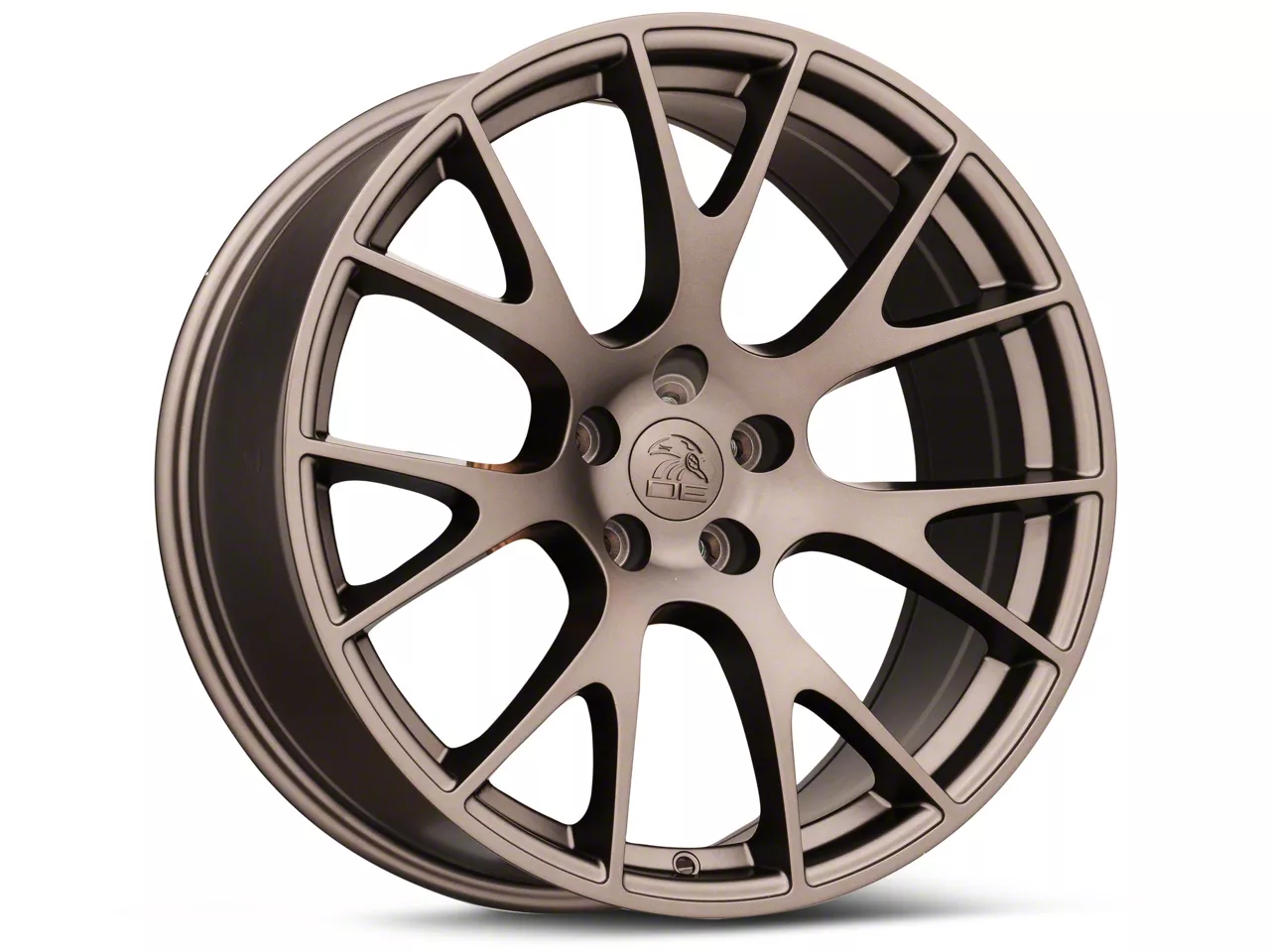 Charger Hellcat Style Bronze Wheel; 20x9; 18mm Offset (06-10 RWD ...