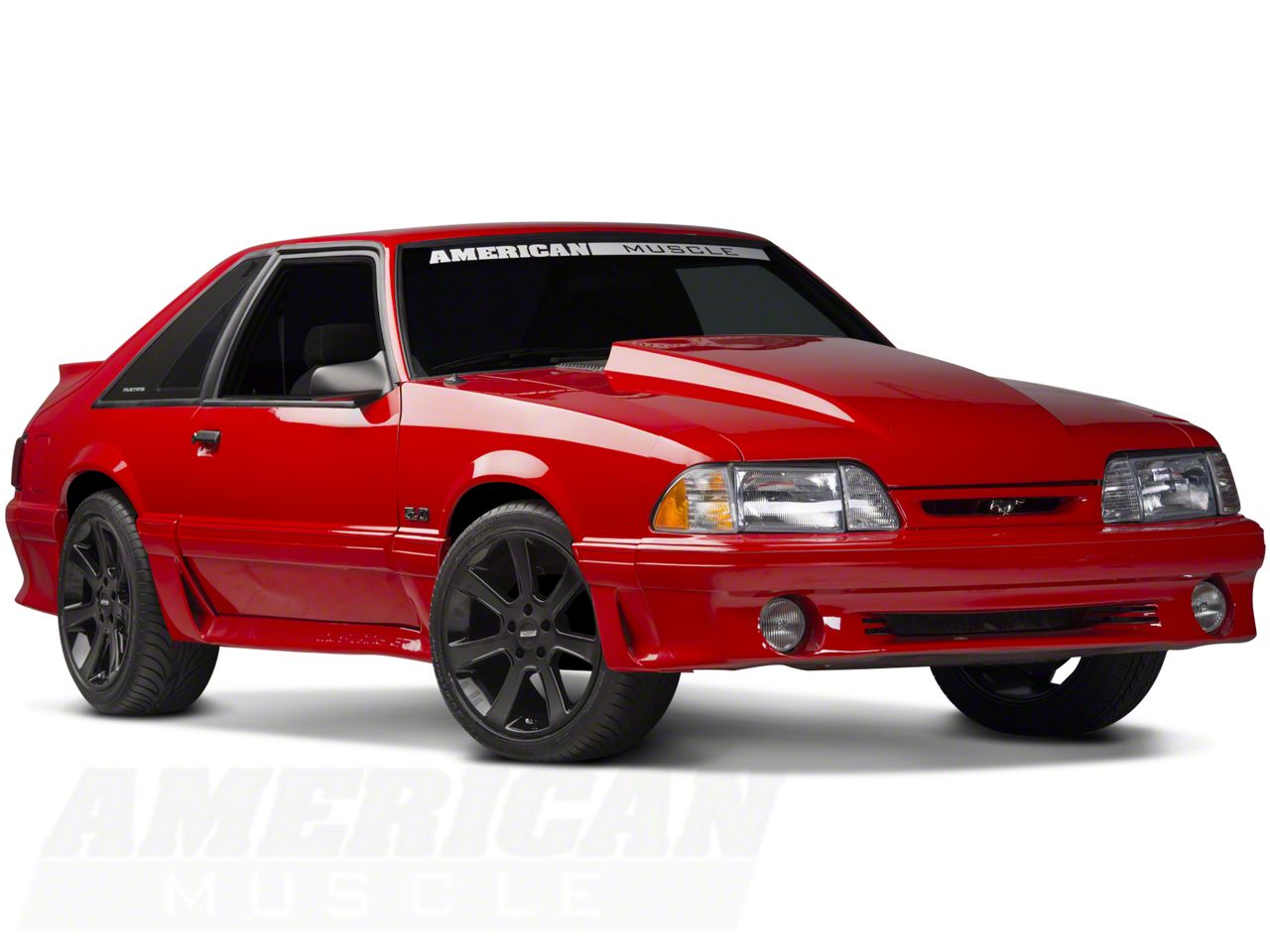 Alloy USA Mustang Complete 5-Lug Conversion Kit; 28 Spline 53203 (87-93 ...