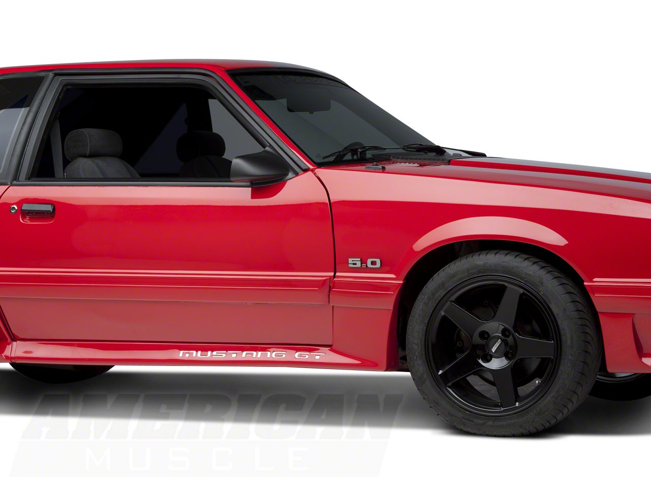 SpeedForm Mustang 5.0 High Performance Emblem; Black 389624 (Universal ...