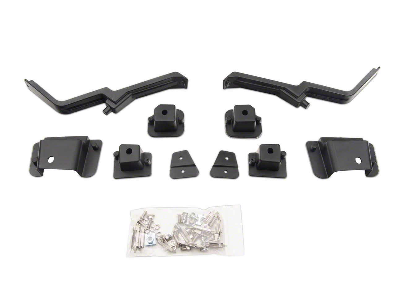 777 Performance Mustang GT500 Style Front Fascia; Unpainted 777-GT500 ...