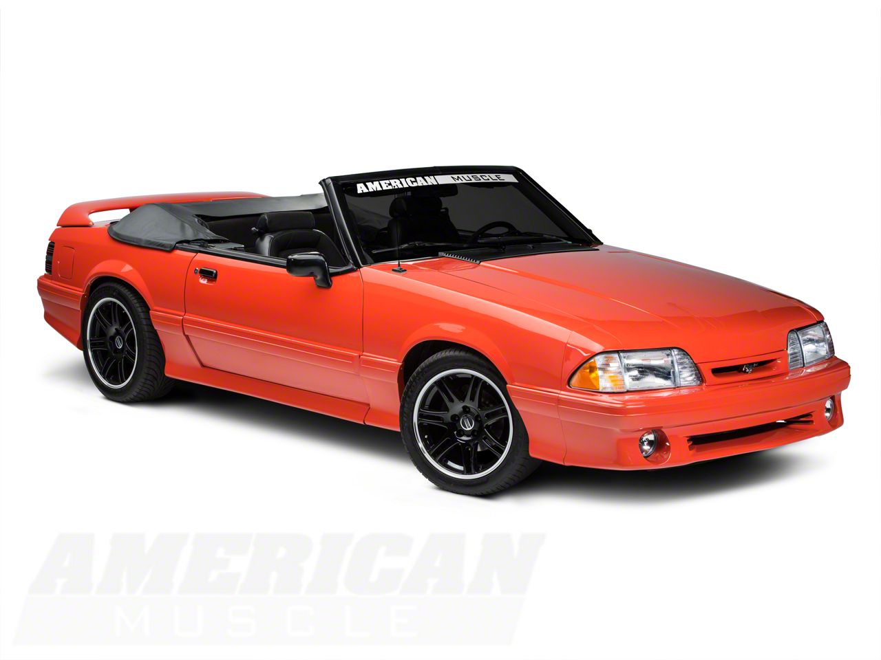 OPR Mustang Convertible Top Boot; Black 95512 (83-89 Mustang ...