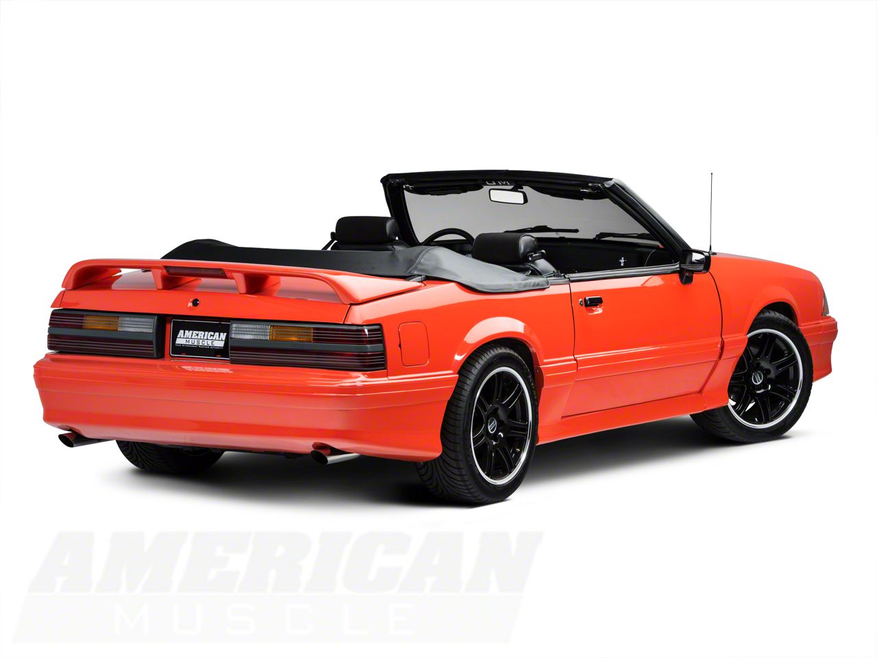 OPR Mustang Convertible Top Boot; Black 95512 (83-89 Mustang ...