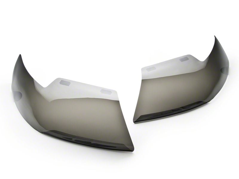 SpeedForm Mustang Headlight Covers; Smoked 80104 (99-04 Mustang) - Free ...