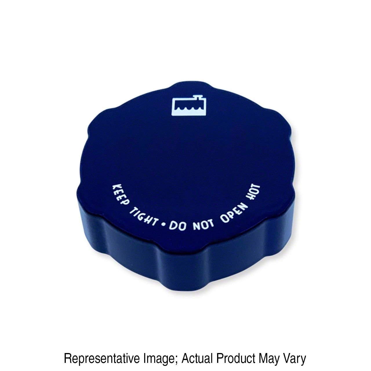 American Brothers Design Mustang Radiator Cap Cover; Race Red ABD ...