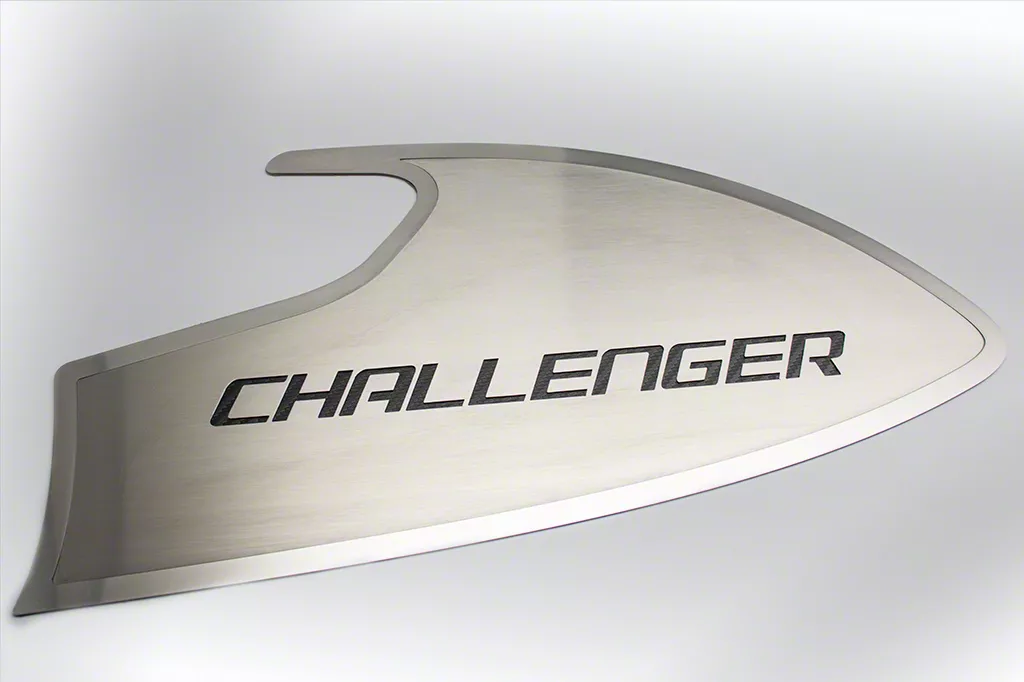 Challenger Brushed/Polished Door Badges with Challenger Logo (15-23 ...
