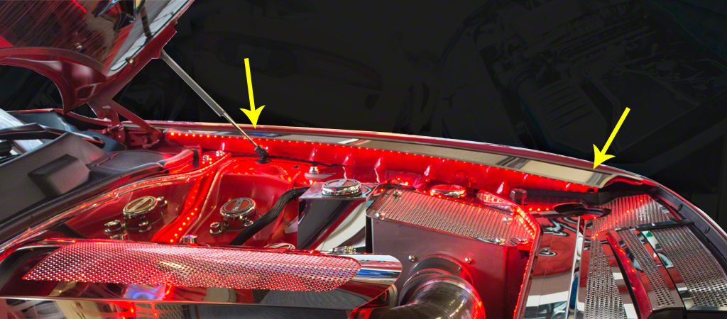 Challenger Illuminated Polished/Brushed Fender Caps (08-23 Challenger ...