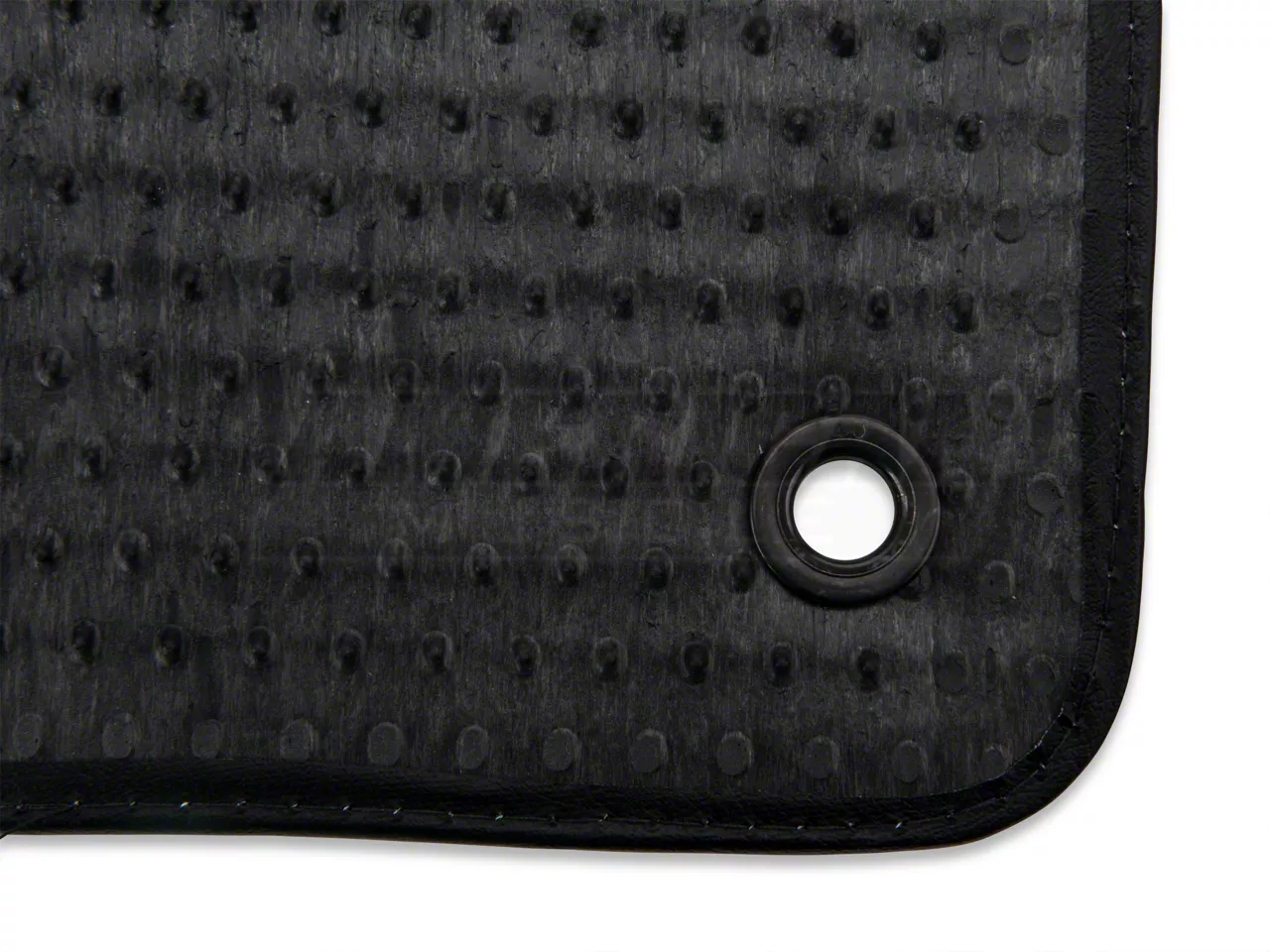 ACC Mustang Carpet Front and Rear Floor Mats with Mach 1 Logo; Graphite ...