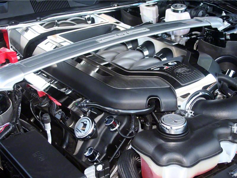 Mustang Polished/Brushed 9-Piece Engine Covers (11-14 Mustang GT ...