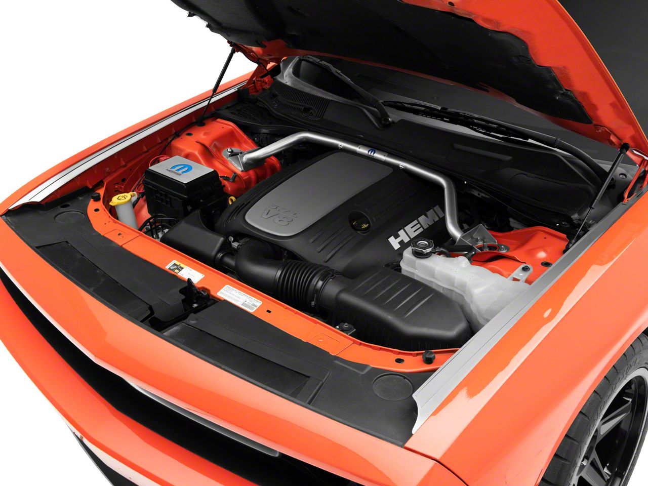 Challenger Polished/Brushed Fender Caps (08-23 Challenger) - Free Shipping