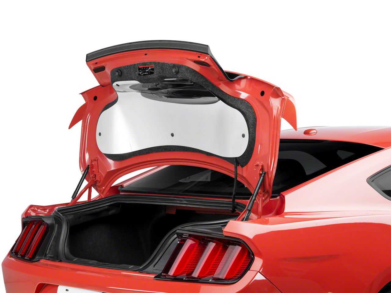 Mustang Trunk Lid Panel; Polished (15-23 Mustang Fastback) - Free Shipping