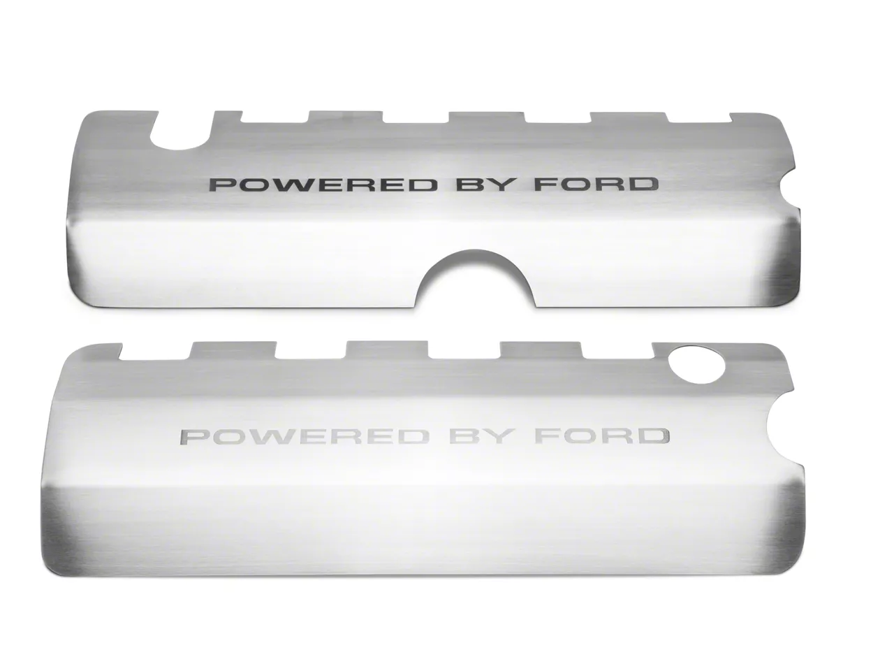 Mustang Powered by Ford Coil Covers - Brushed (11-17 Mustang GT; 12-13 ...