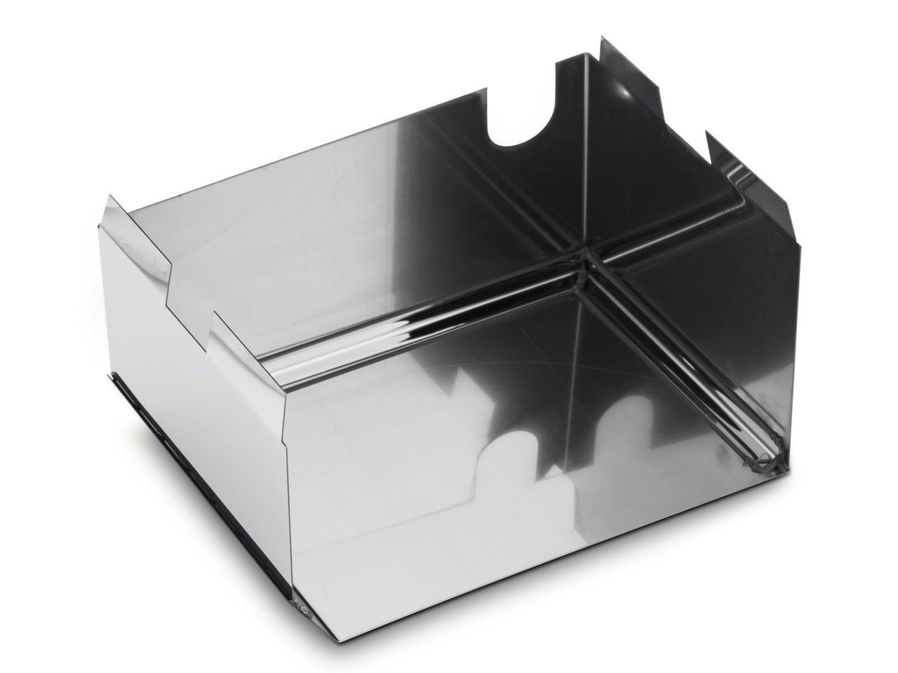 Mustang Battery Cover; Polished (10-14 Mustang) - Free Shipping