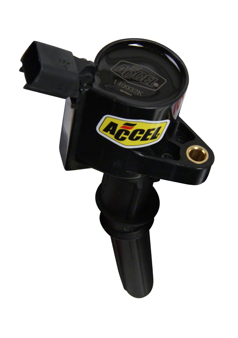 Accel Mustang SuperCoil Ignition Coil; Black 140032K (96-04 Mustang GT ...