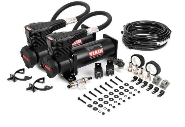 AccuAir Suspension Charger Gen 2 Viair Dual 485C Air Compressor Kit AA ...