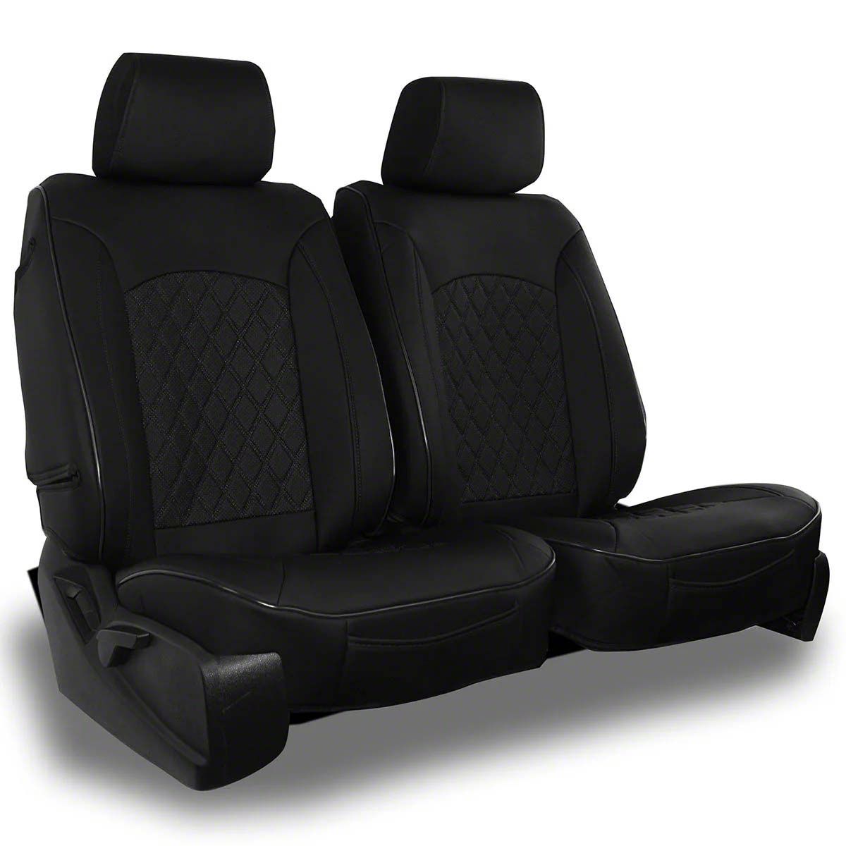 Aegis Cover Mustang Leatherette Low Back Bucket Seat Covers with ...