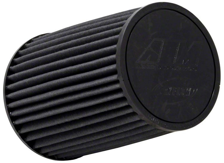 AEM Induction Mustang Brute Force DryFlow Air Filter; 3-Inch Inlet / 8. ...