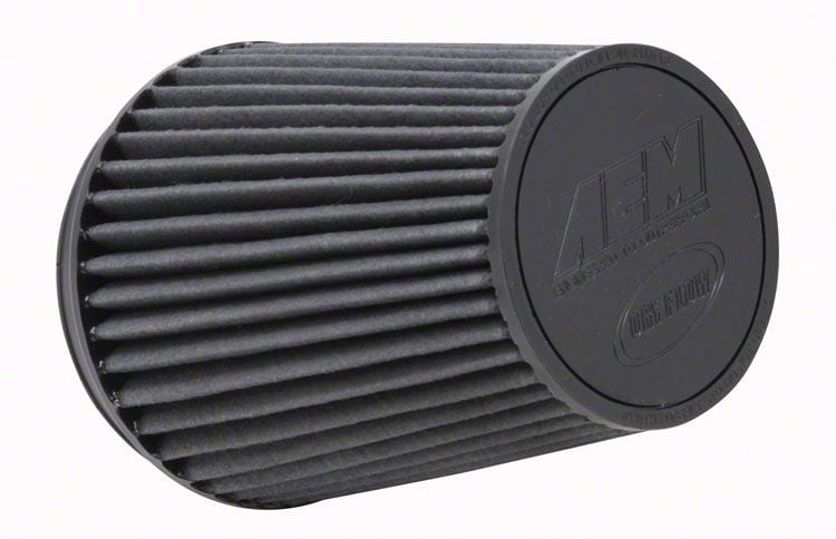 AEM Induction Mustang Brute Force DryFlow Air Filter; 6-Inch Inlet / 8. ...