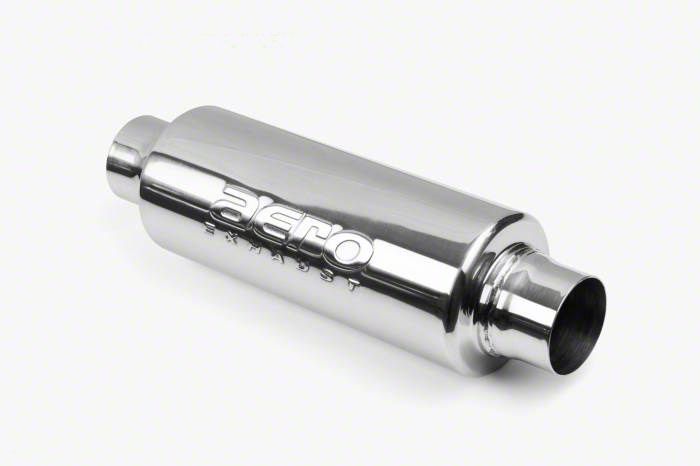 Aero Exhaust Charger AR Series Resonator; 10-Inch Overall; 2.25-Inch ...