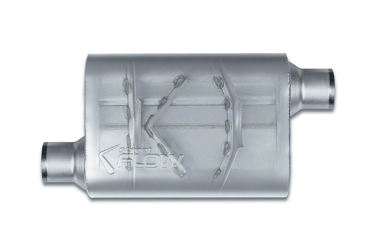 Street Series Mustang Street Flow 2 Chamber Aluminized Offset/Offset ...