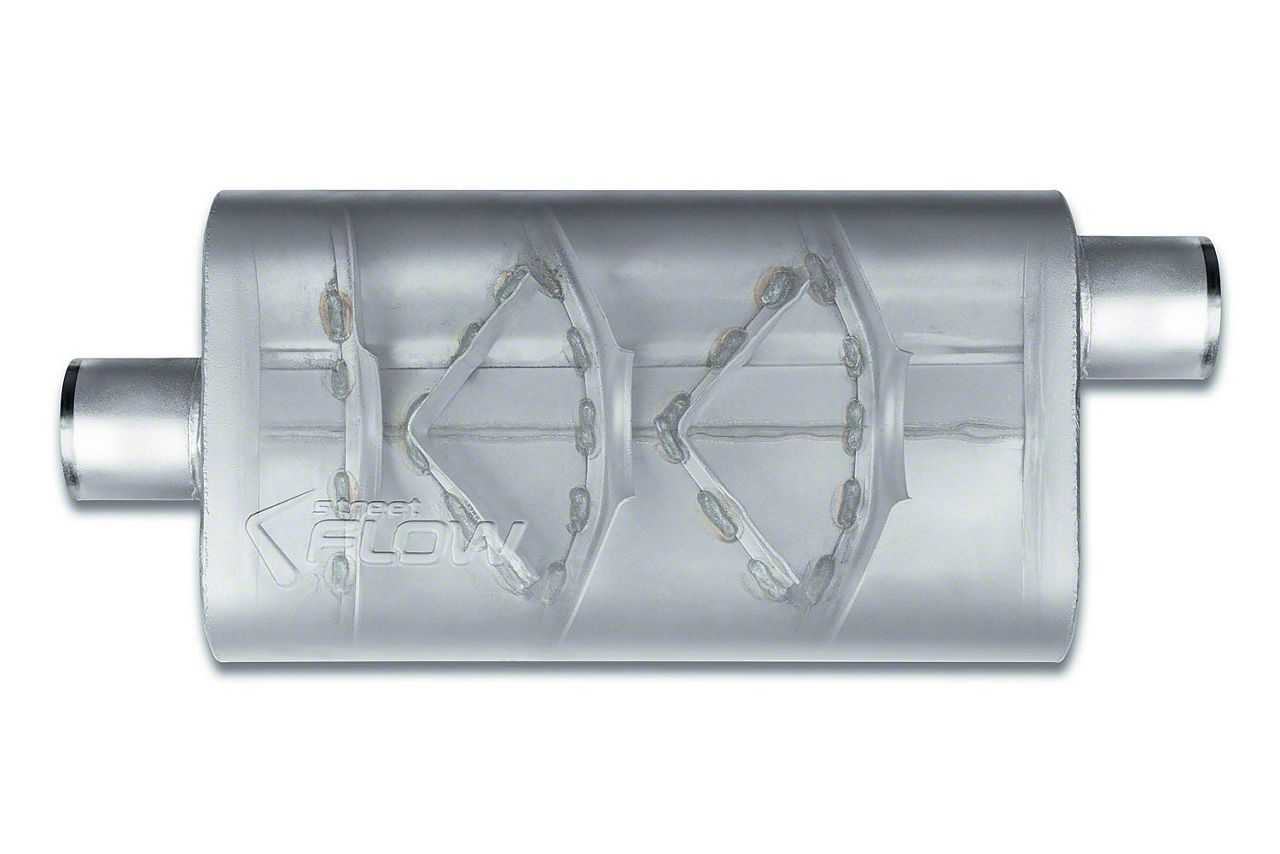 Street Series Mustang Street Flow 5 Chamber Aluminized Center/Offset ...
