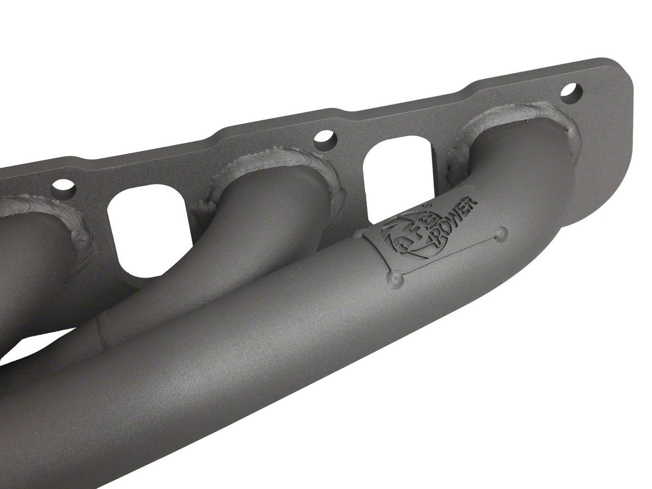 AFE Challenger 1-3/4-Inch Twisted Steel Shorty Headers; Titanium 48 ...