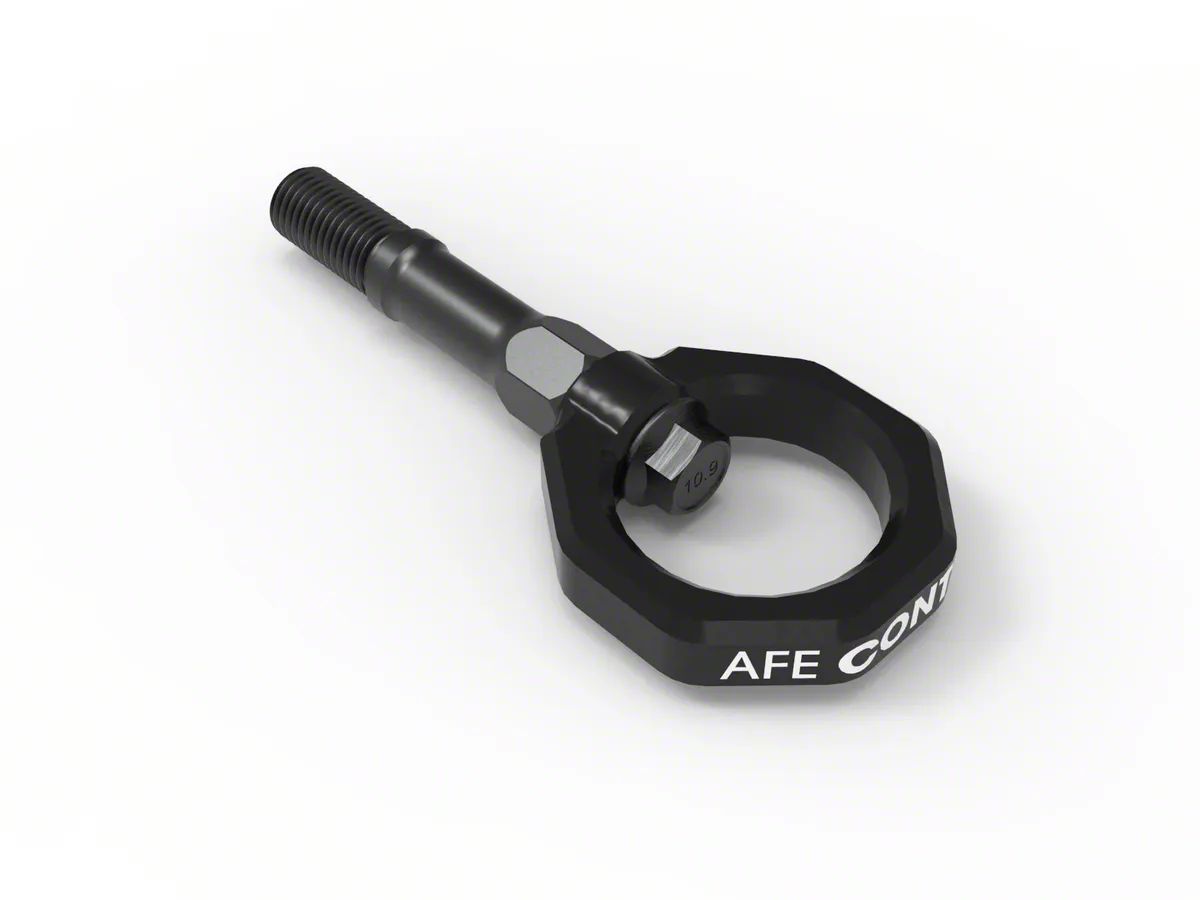 AFE Corvette Control PFADT Series Rear Tow Hook; Black 450-401015-B (20 ...