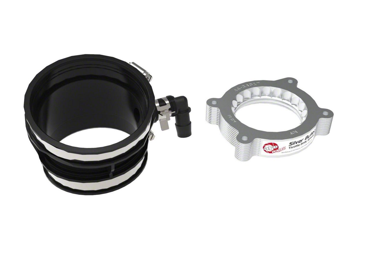 AFE Corvette Silver Bullet Throttle Body Spacer 46-34017 (20-25 6.2L ...