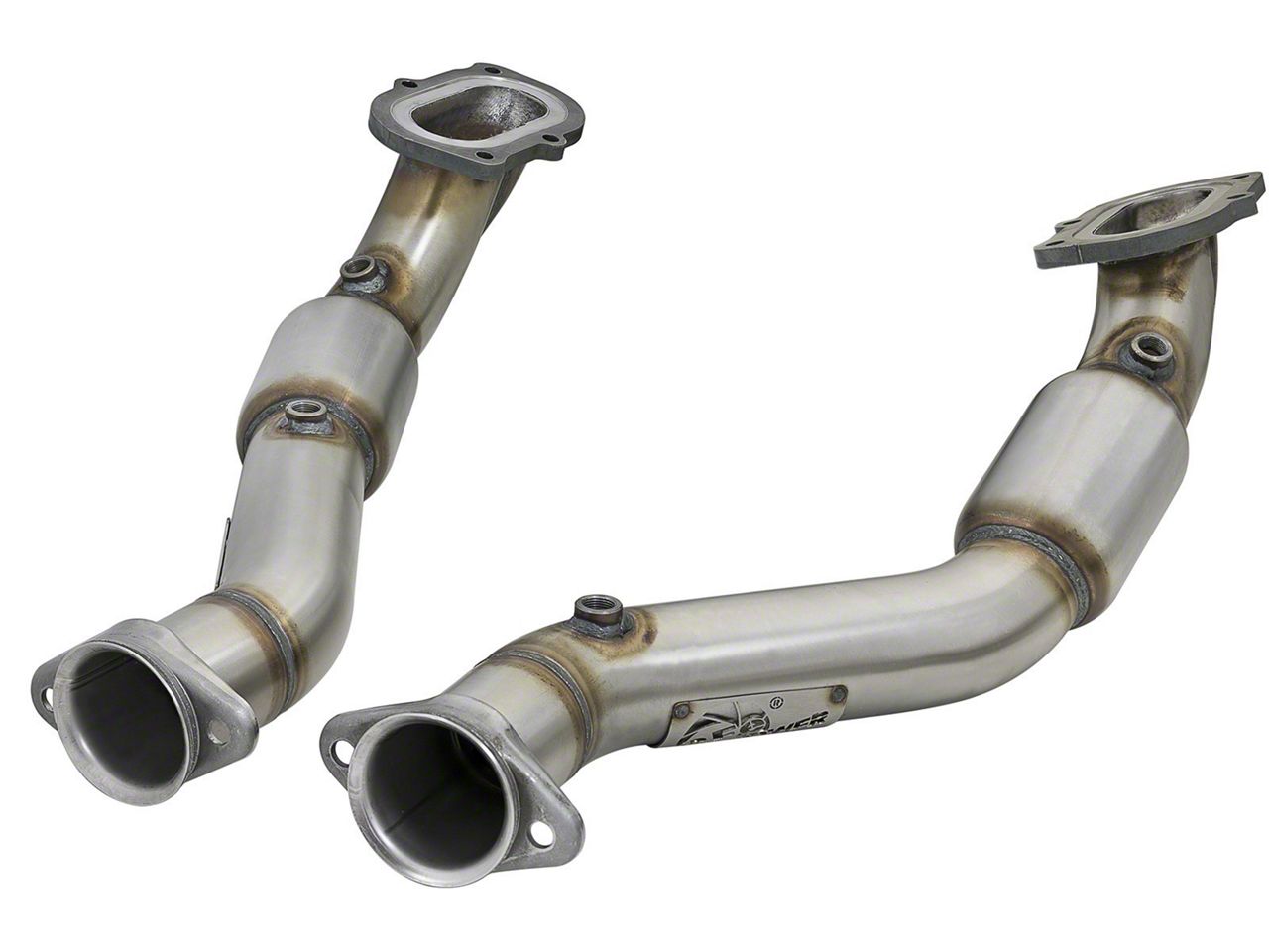 AFE Corvette Twisted Steel Catted Mid-Pipes 48-34130-1YC (14-19 ...
