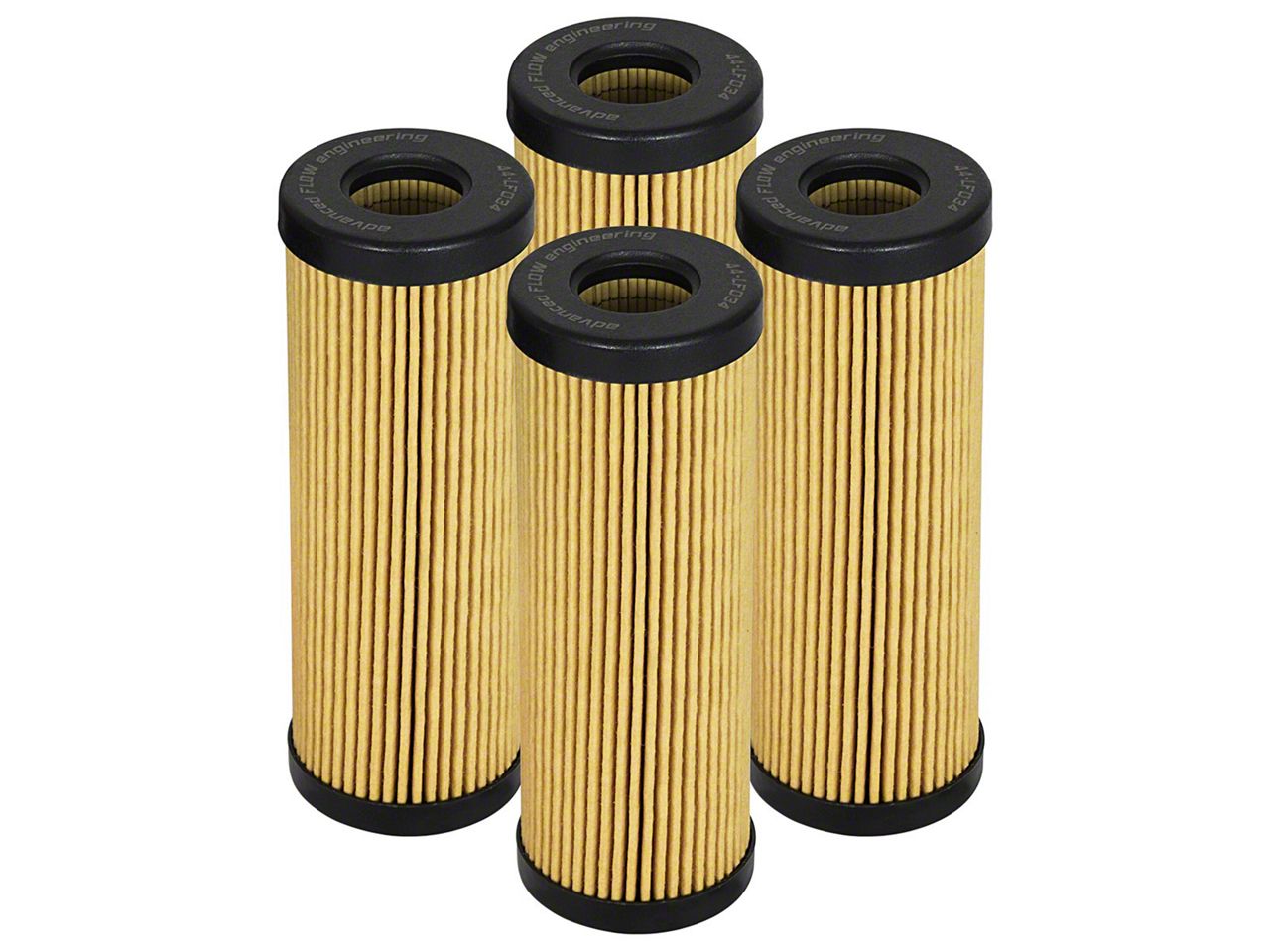 AFE Mustang Pro GUARD HD Oil Filter; Set of Four 44-LF034-MB (15-20 ...