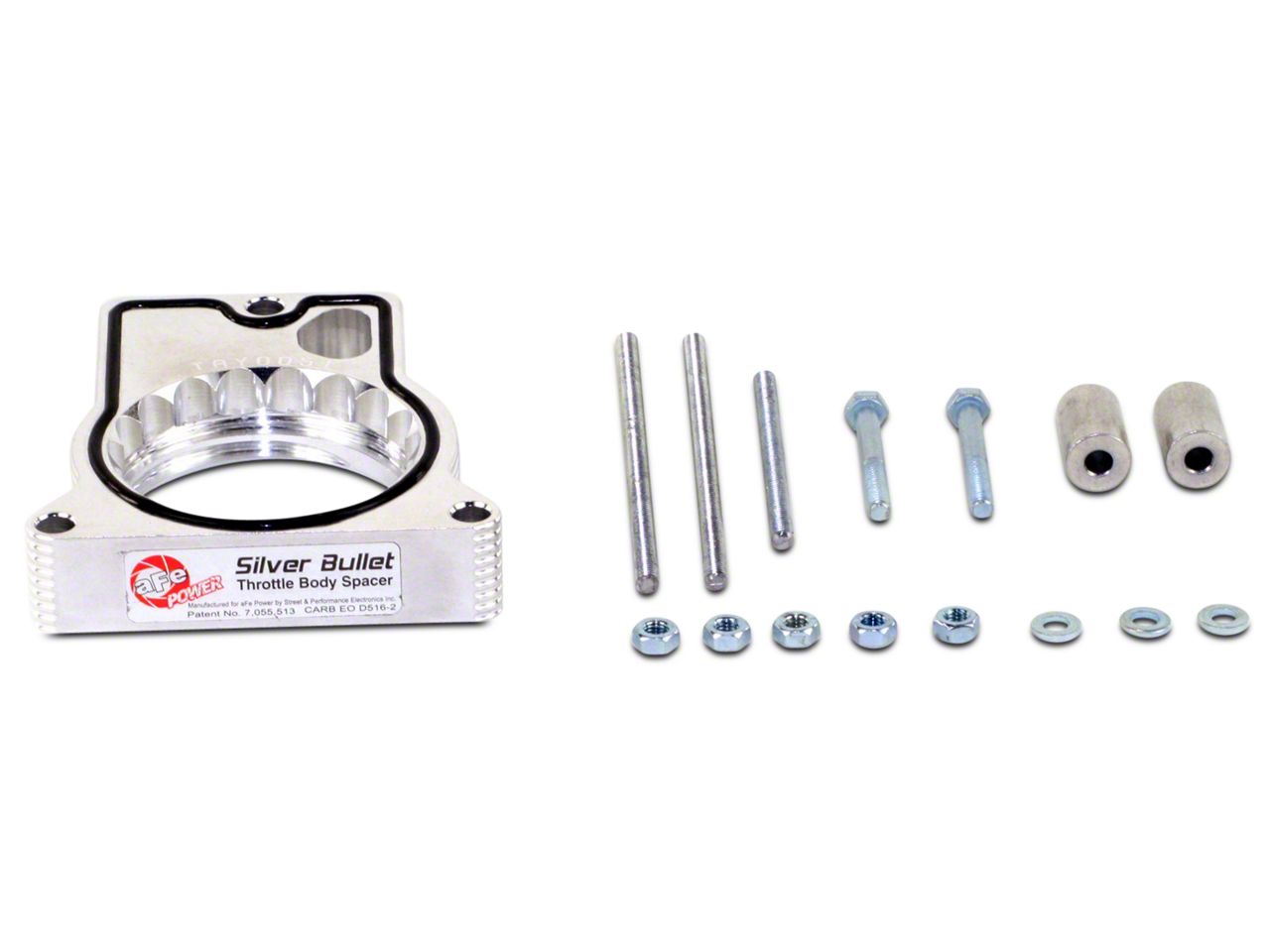 AFE Mustang Silver Bullet Throttle Body Spacer 46-33006 (05-10 Mustang ...