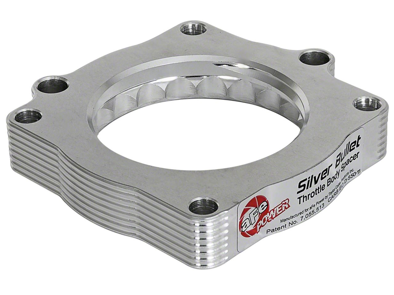 AFE Challenger Silver Bullet Throttle Body Spacer 46-32007 (08-23 5.7L ...