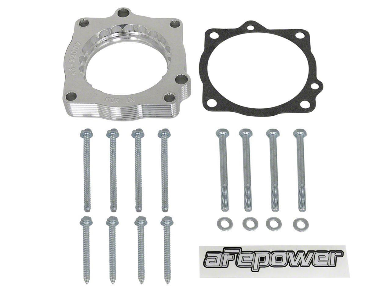 AFE Challenger Silver Bullet Throttle Body Spacer 46-32007 (08-23 5.7L ...