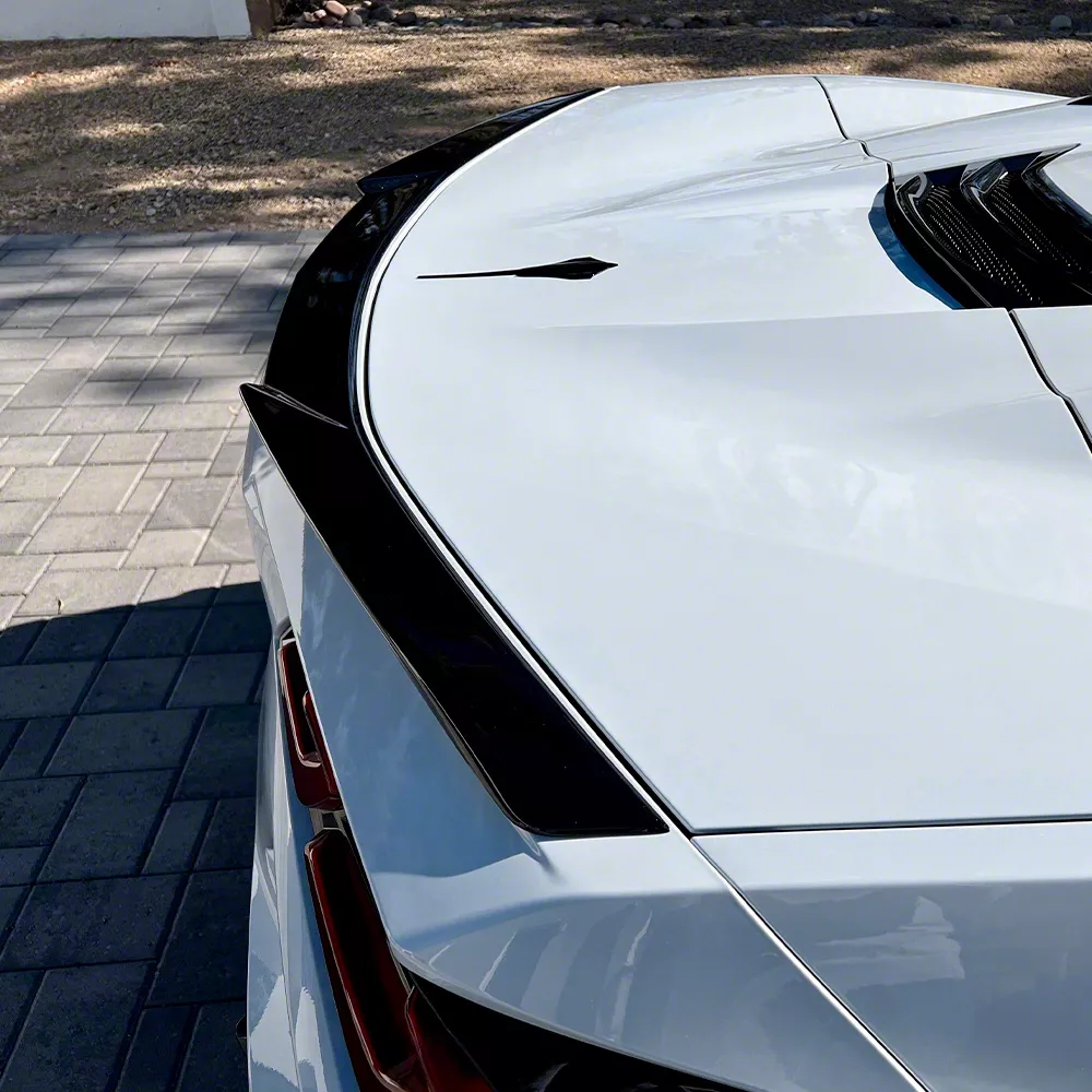 Air Design Corvette Rear Spoiler; Carbon Flash Metallic GM45B01CM (20 ...