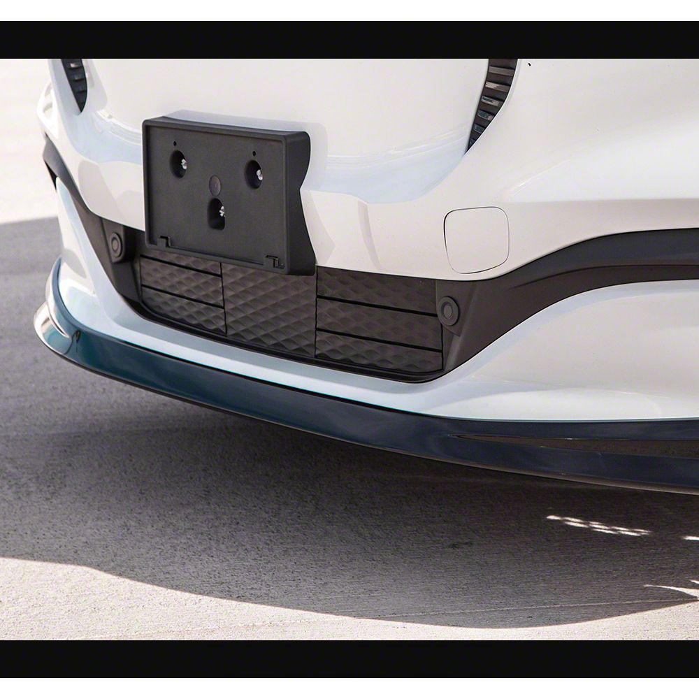 Air Design Mach-E Front Chin Splitter; Gloss Black FO40E01AB (21-25 ...