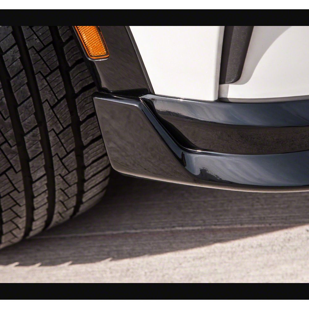 Air Design Mach-E Front Chin Splitter; Gloss Black FO40E01AB (21-25 ...