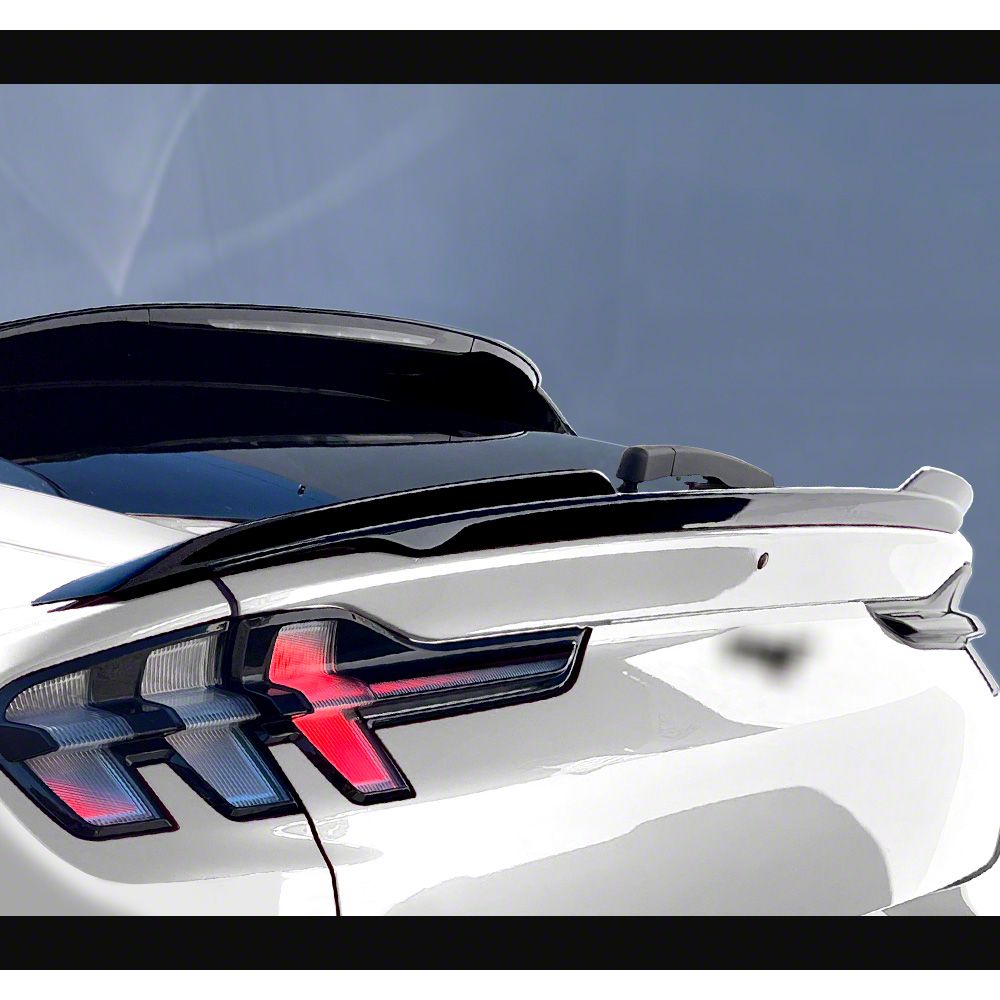 Air Design Mach-E Trunk Lid Rear Spoiler; Gloss Black FO40E11AB (21-25 ...