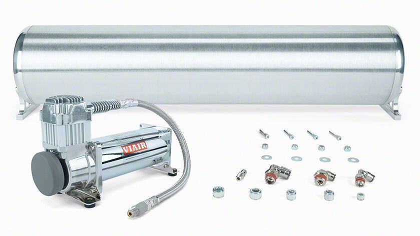 Air Lift Performance Challenger FLO Air Tank and Viair 444c Compressor ...