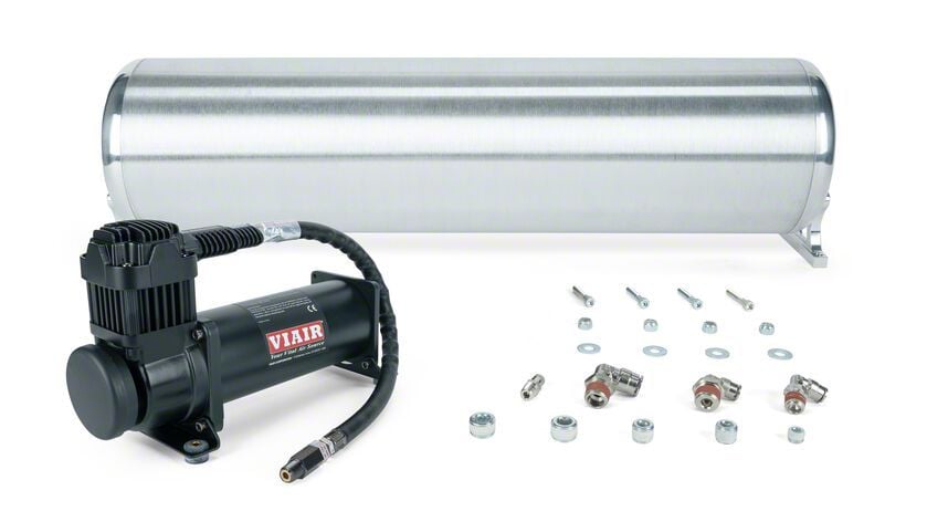 Air Lift Performance Charger FLO Air Tank and Viair 444c Compressor ...