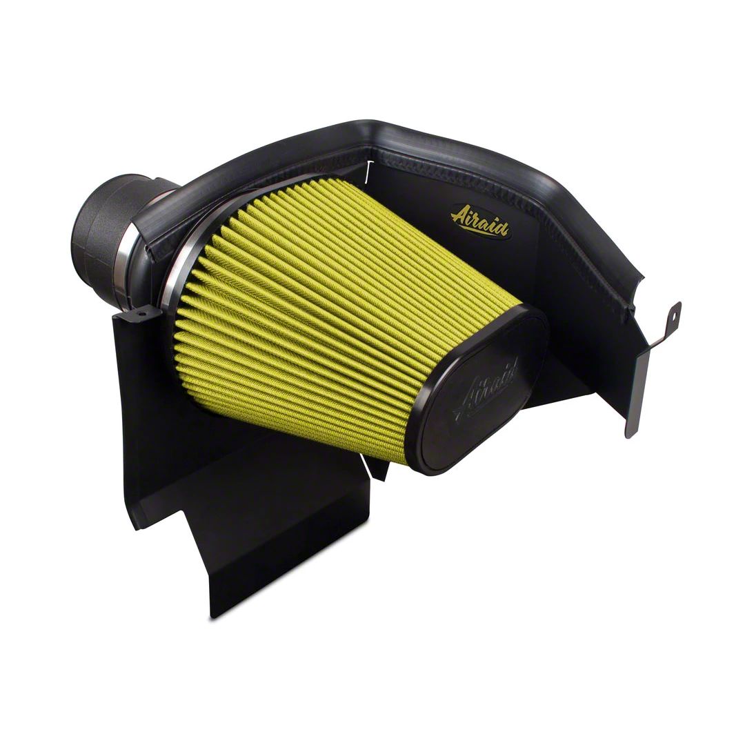 Airaid Challenger Cold Air Dam Intake with Yellow SynthaFlow Oiled ...