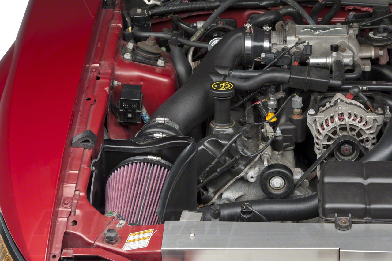 Airaid Mustang MXP Series Cold Air Intake with Red SynthaFlow Oiled ...