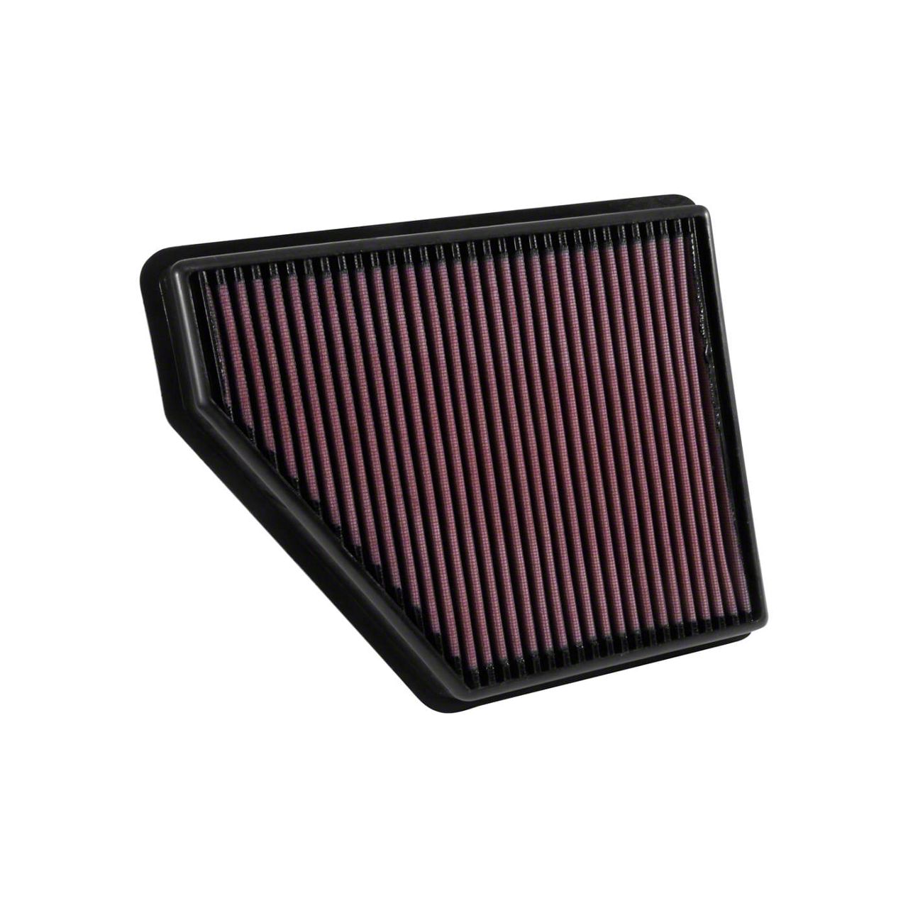 Airaid Camaro Direct Fit Replacement Air Filter; Red SynthaFlow Oiled ...