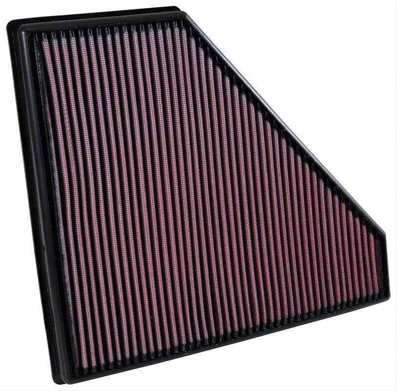 Airaid Camaro Direct Fit Replacement Air Filter; Red SynthaFlow Oiled ...