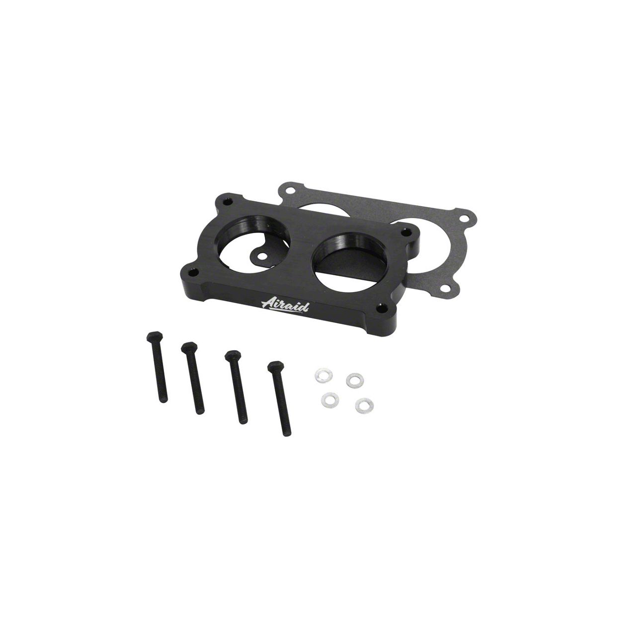 Airaid Mustang PowerAid Throttle Body Spacer; Black AIR-450-610 (05-09 ...