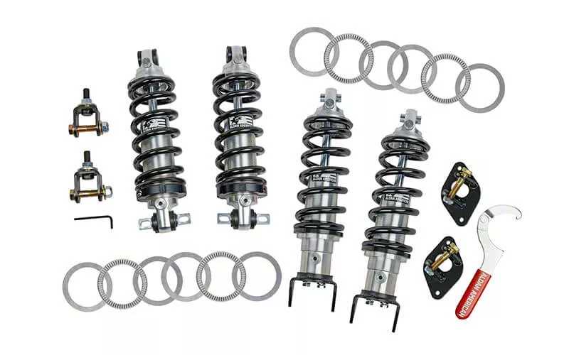 Aldan American Corvette Double Adjustable Front and Rear Coil-Over Kit ...