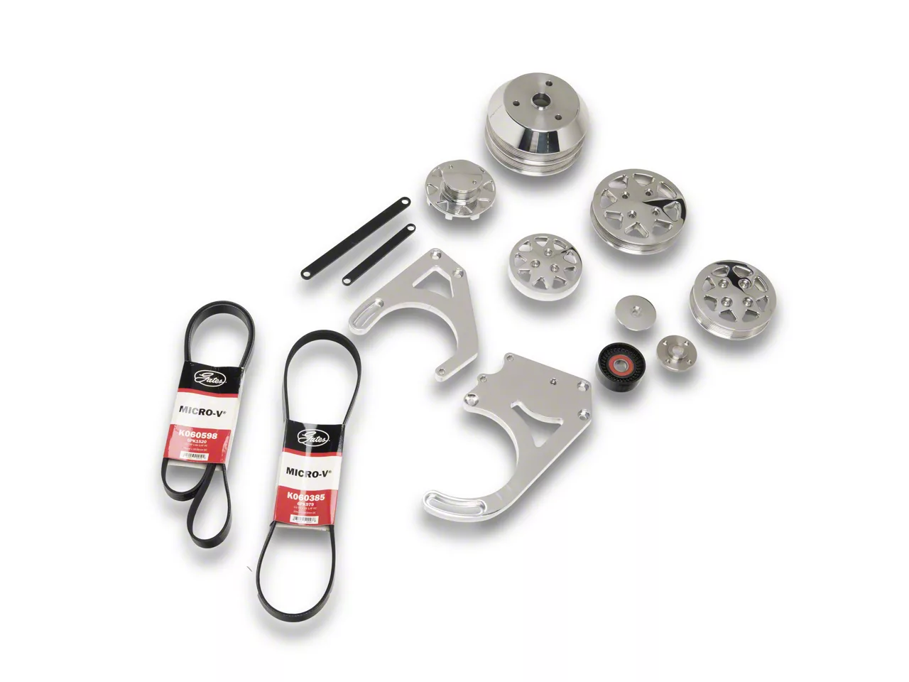 Camaro Small Block Chevy Accessory Drive Serpentine Conversion Kit ...