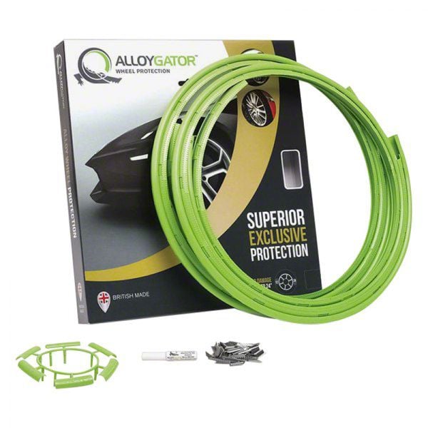 AlloyGator Camaro Wheel Protectors; Green K4GRNEXC (Universal; Some ...
