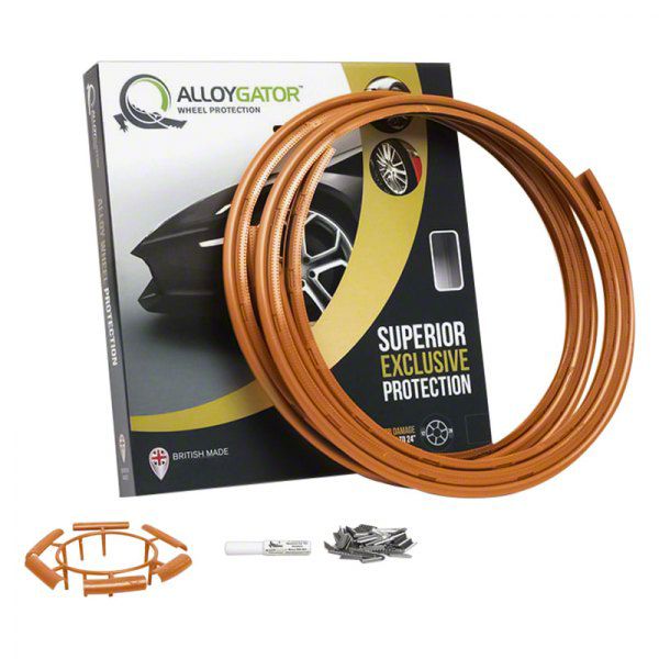 AlloyGator Challenger Wheel Protectors; Bronze K4BRNZEXC (Universal ...